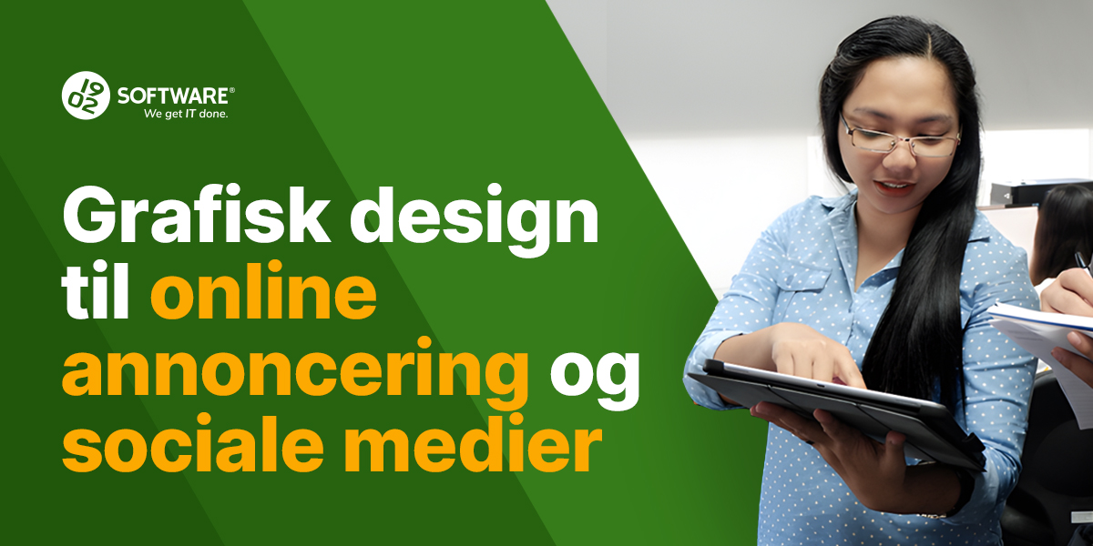 Grafisk design til online annoncering og sociale medier