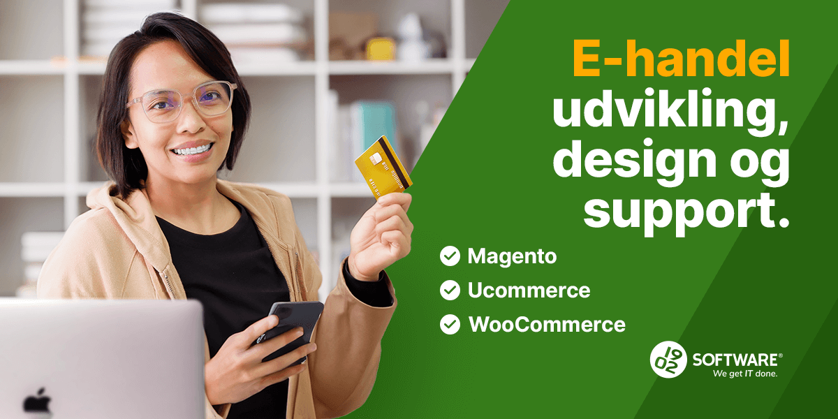 Webshop Design, Udvikling, Integration og Support