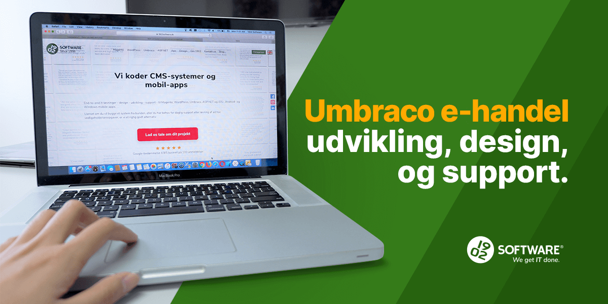 Umbraco webshop-udvikling – høj service, lave omkostninger